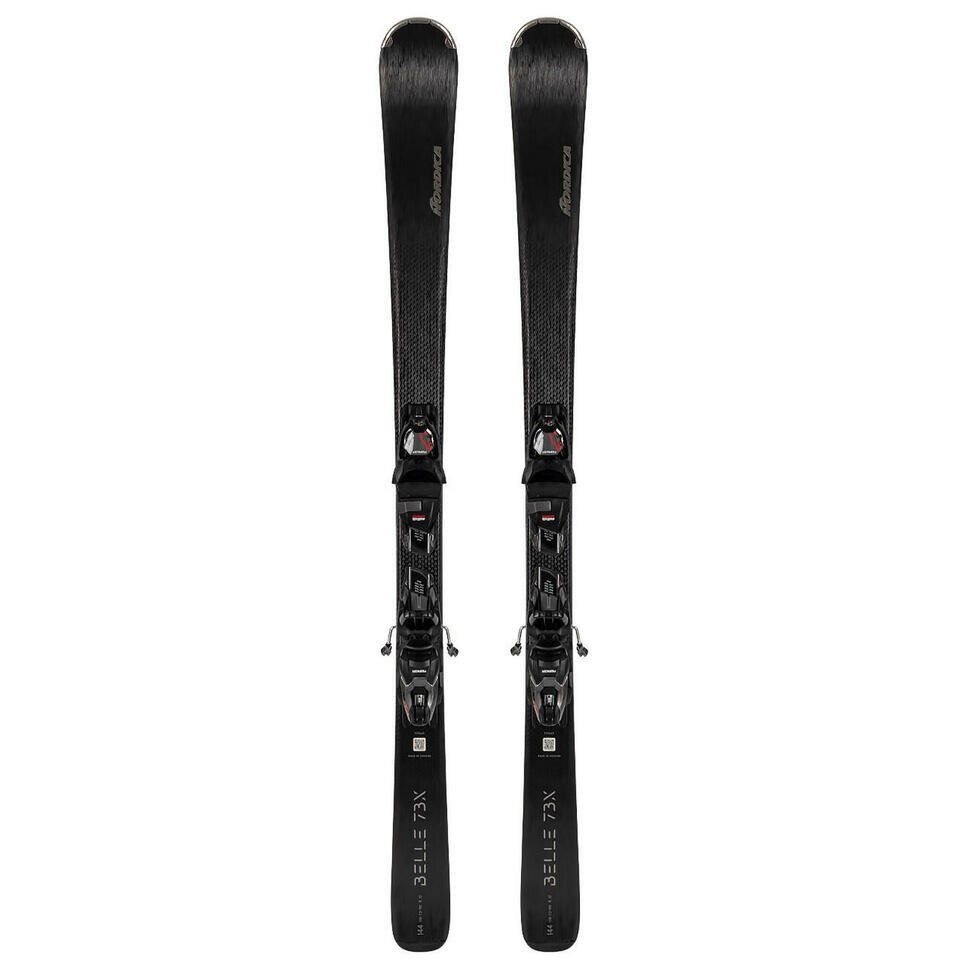 Decathlon Женские лыжи NORDICA BELLE 73 + крепления MARKER FDT10 GRIP WAL 150 см
