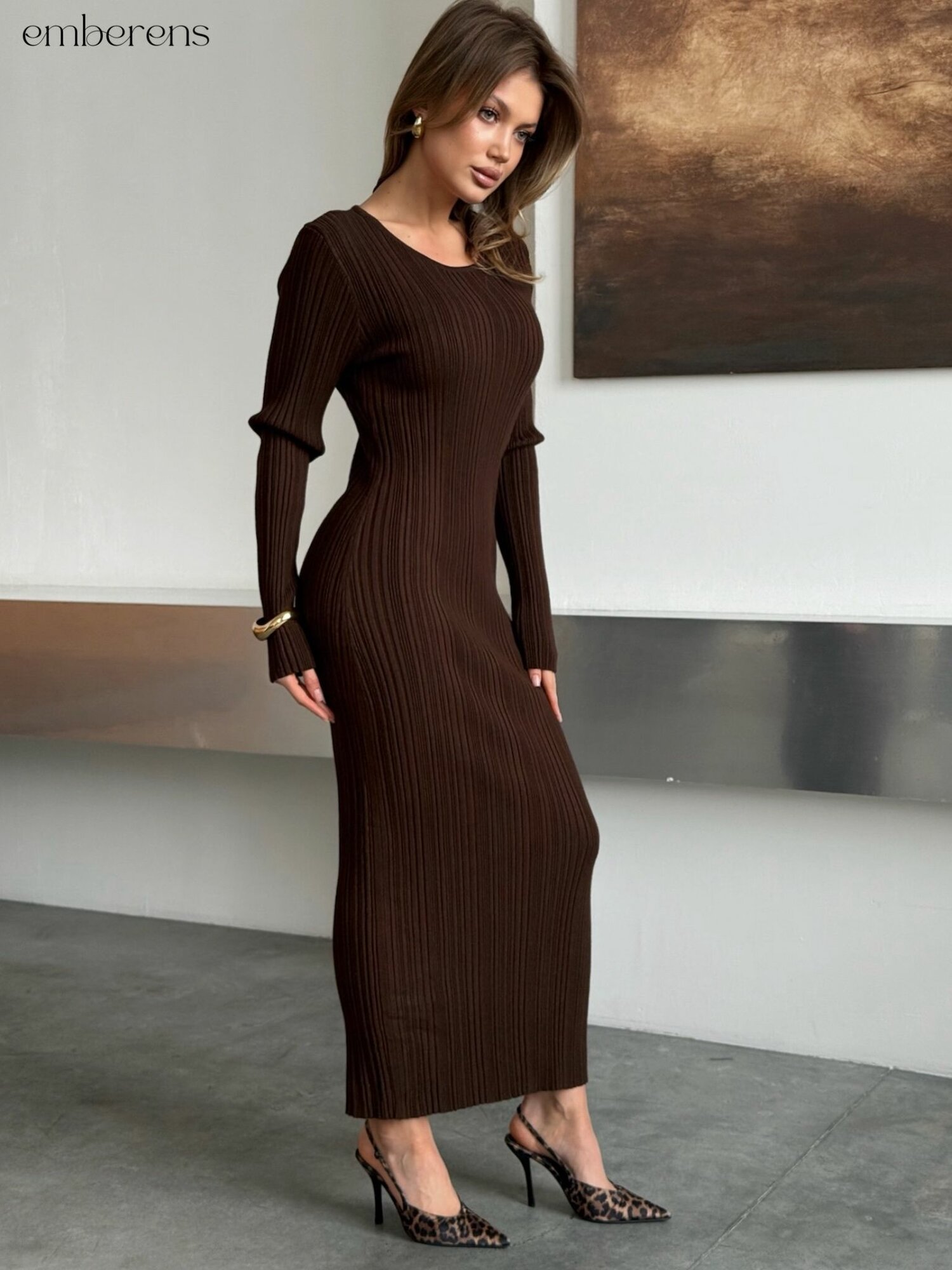 Платье Осень-зима 2025