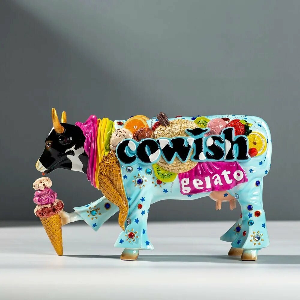 Статуэтки коровы CowParade коллекционные для декора интерьера