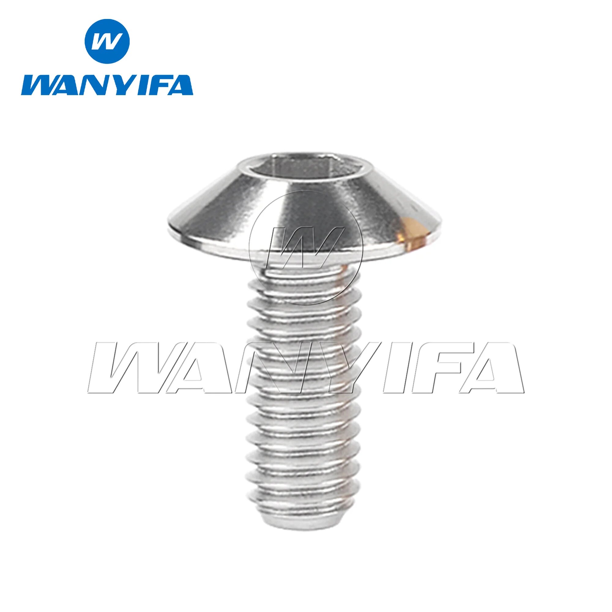 Титановые болты Wanyifa M6 M8 12-35 мм M6, Titanium, 25mm