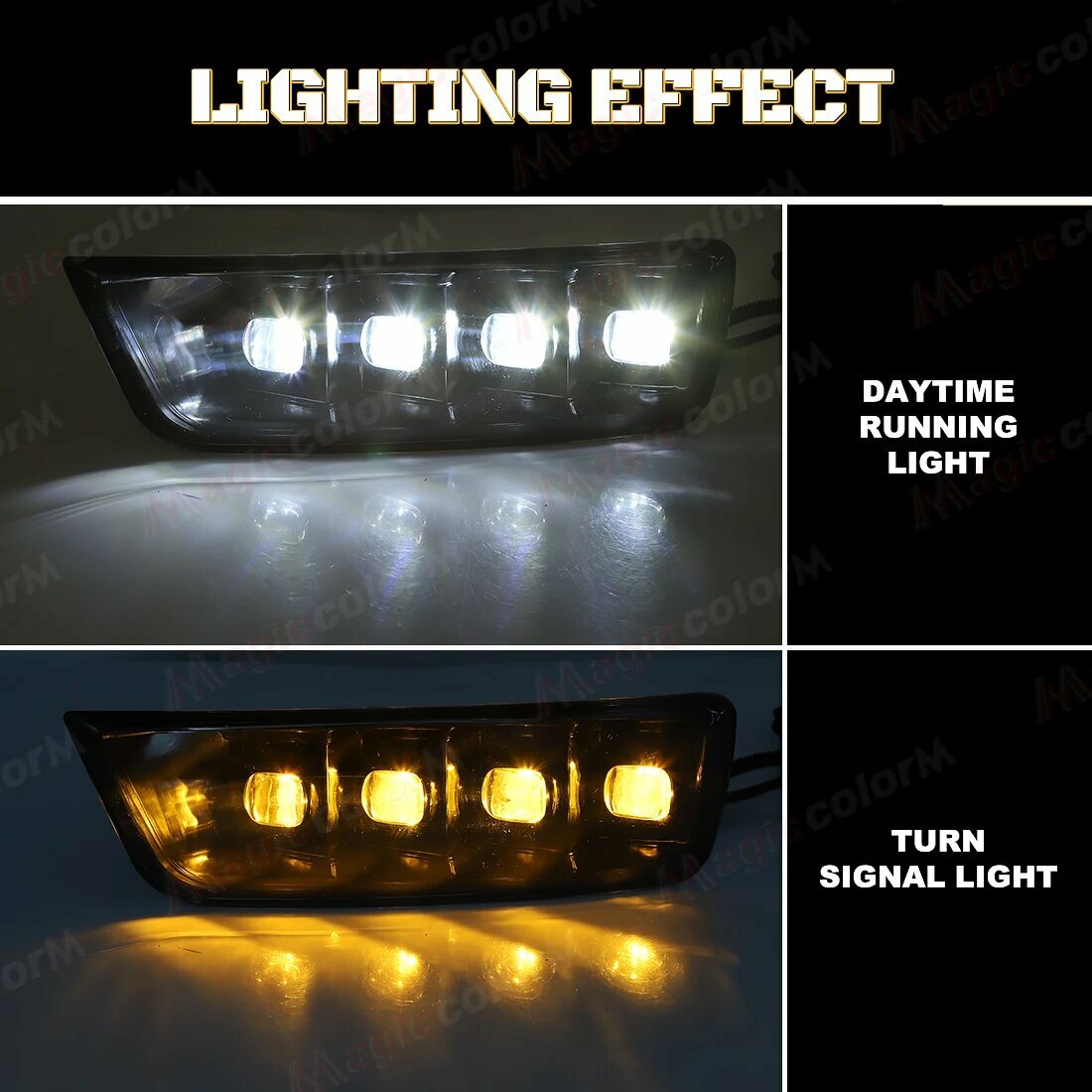 Для Toyota 4Runner 4 Runner 2003 2004 2005 светодиодные DRL дневные ходовые огни противотуманные фары динамический указатель поворота дневные фары автомобильные аксессуары