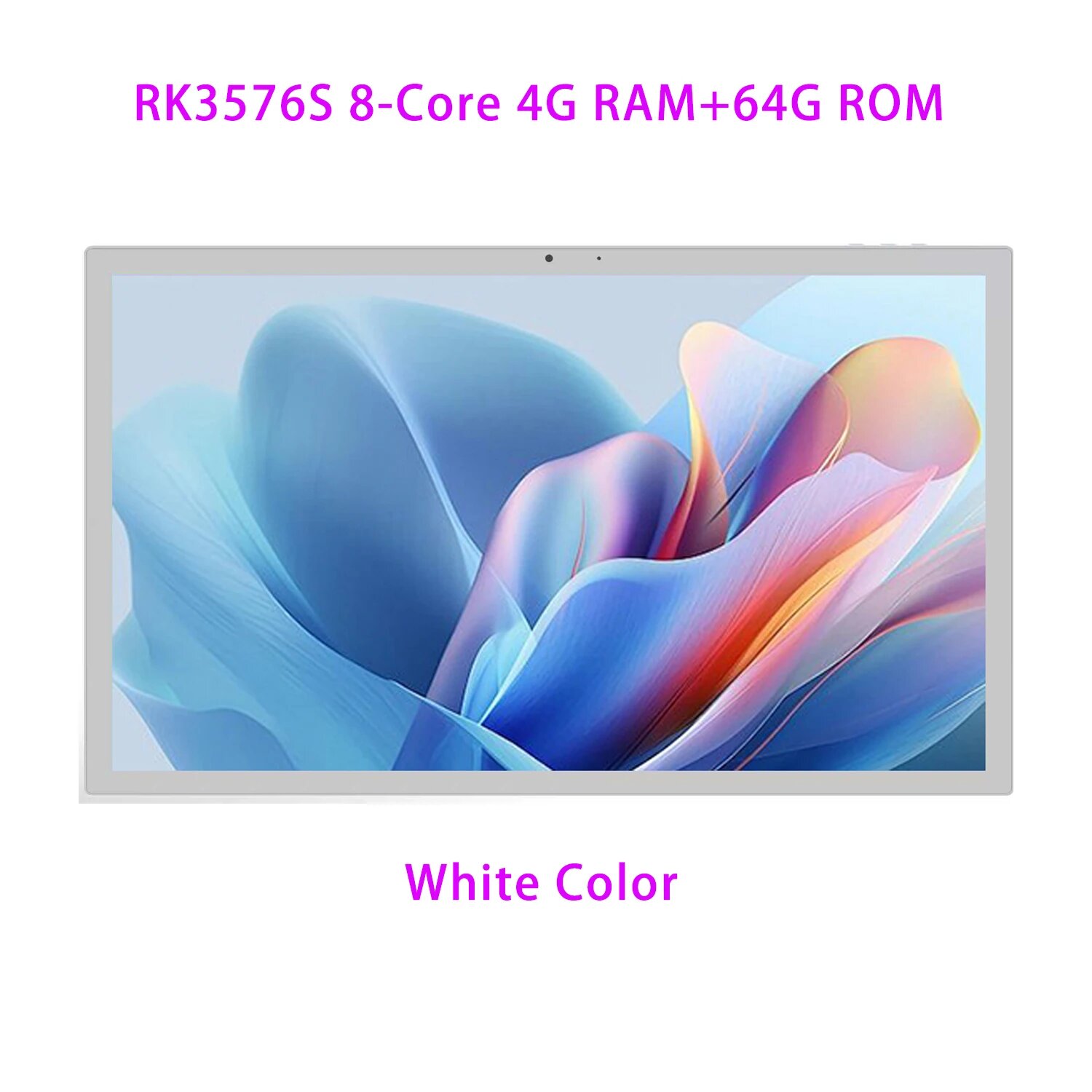 CTVS 15,6-дюймовый Android планшет для умного дома White 4G 64G POE, Европейская вилка (EU Plug)