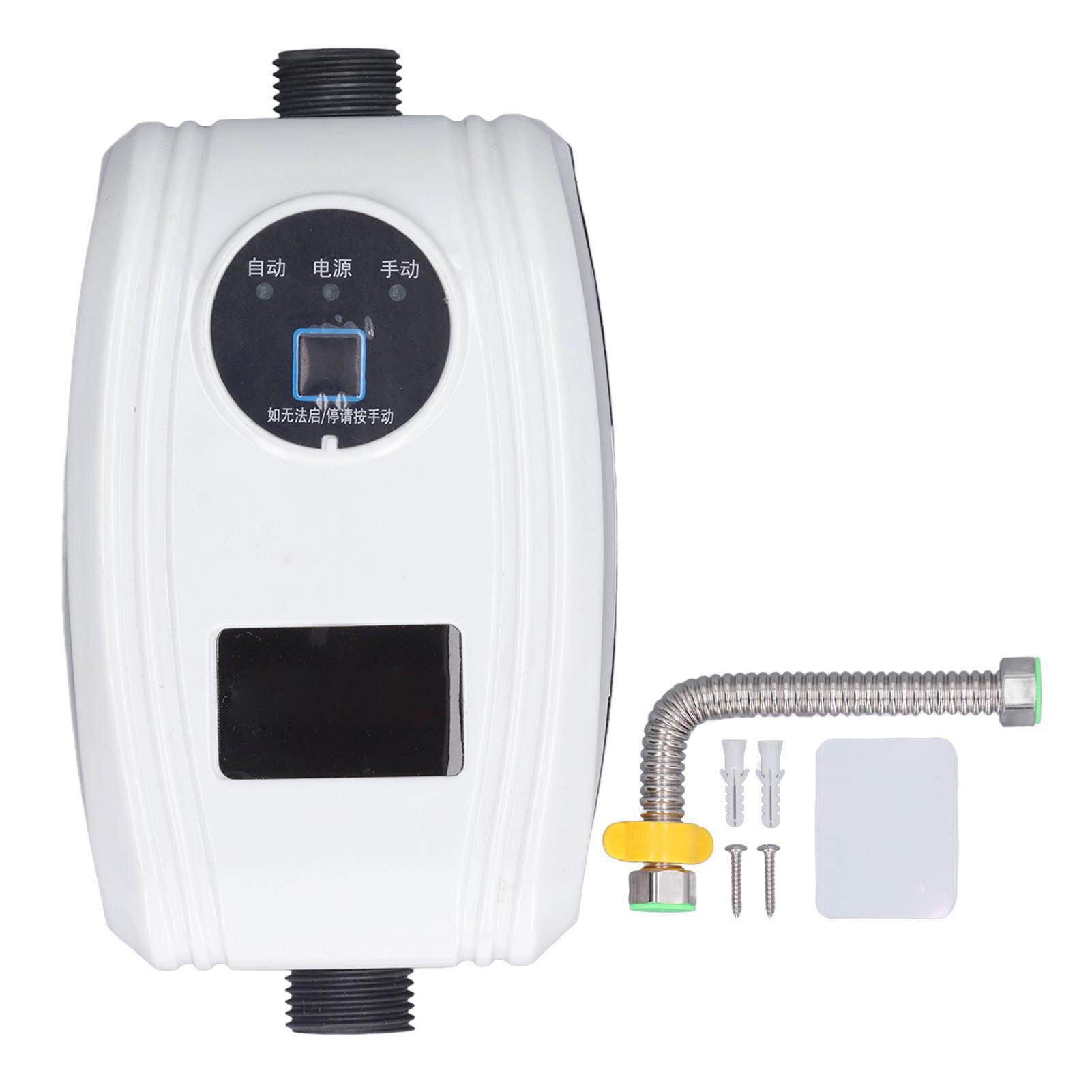 Бустерная насос с давлением воды 150 Вт 30 л в минуту 20 м подъемник IP56 Автоматический душевой насос 100–240 В Великобритания