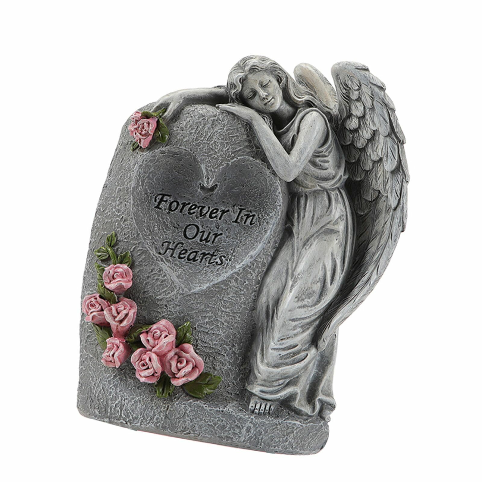 Солнечная ваза с ангелом и шипами для мемориалов