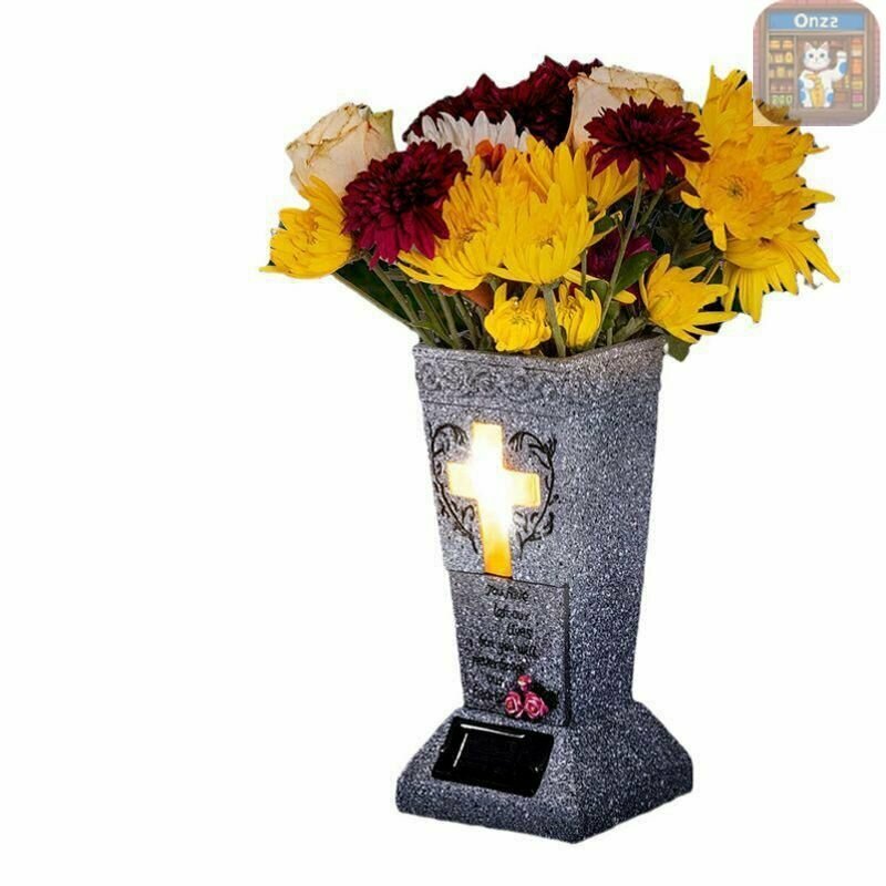 Ваза на кладбище