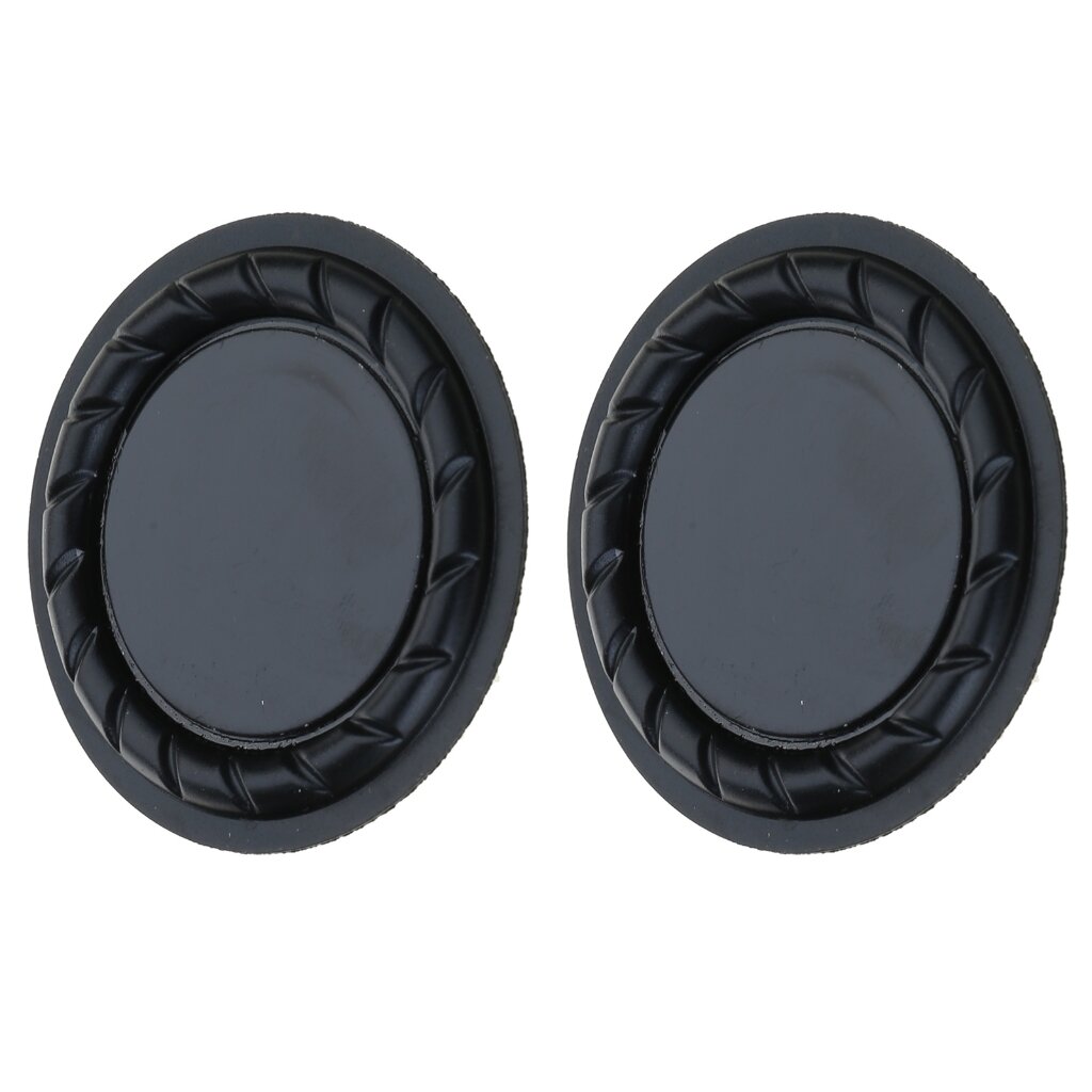 2PCS Speaker Diaphragm Bass Radiators Subwoofer Accessories for DIY Home Theater Speaker Passive Radiator Replacement