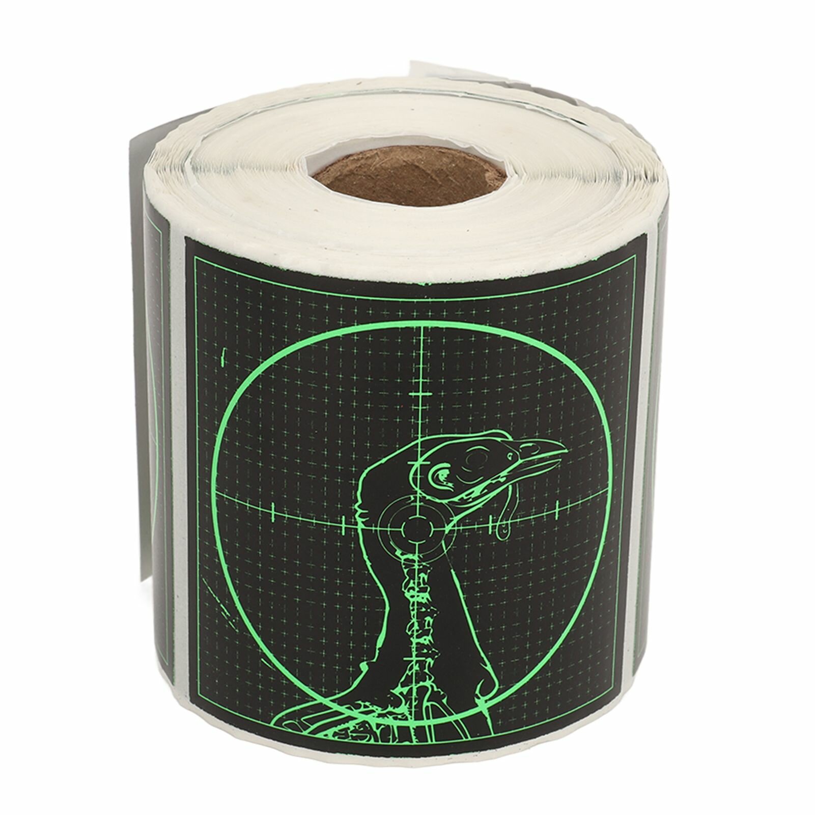 250 шт, самоклеящиеся бумажные мишени для стрельбы по турецким мишеням, наклейки для охоты, обучения прицеливанию, флуоресцентные зеленые