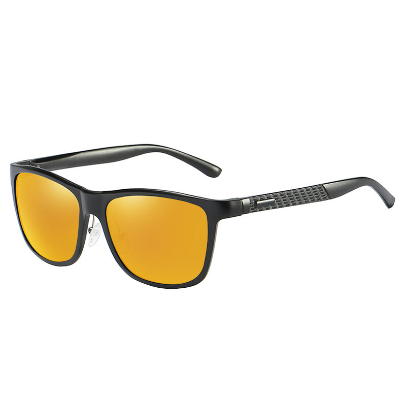 CYXUS Aluminum Magnesium Alloy Square Sunglasses Unisex OneSize