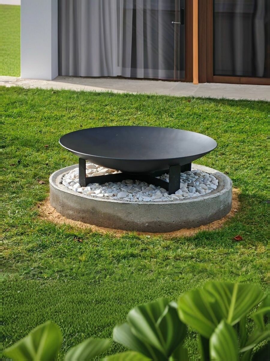 Костровая чаша сфера Cross D-900, толщина 6 мм.