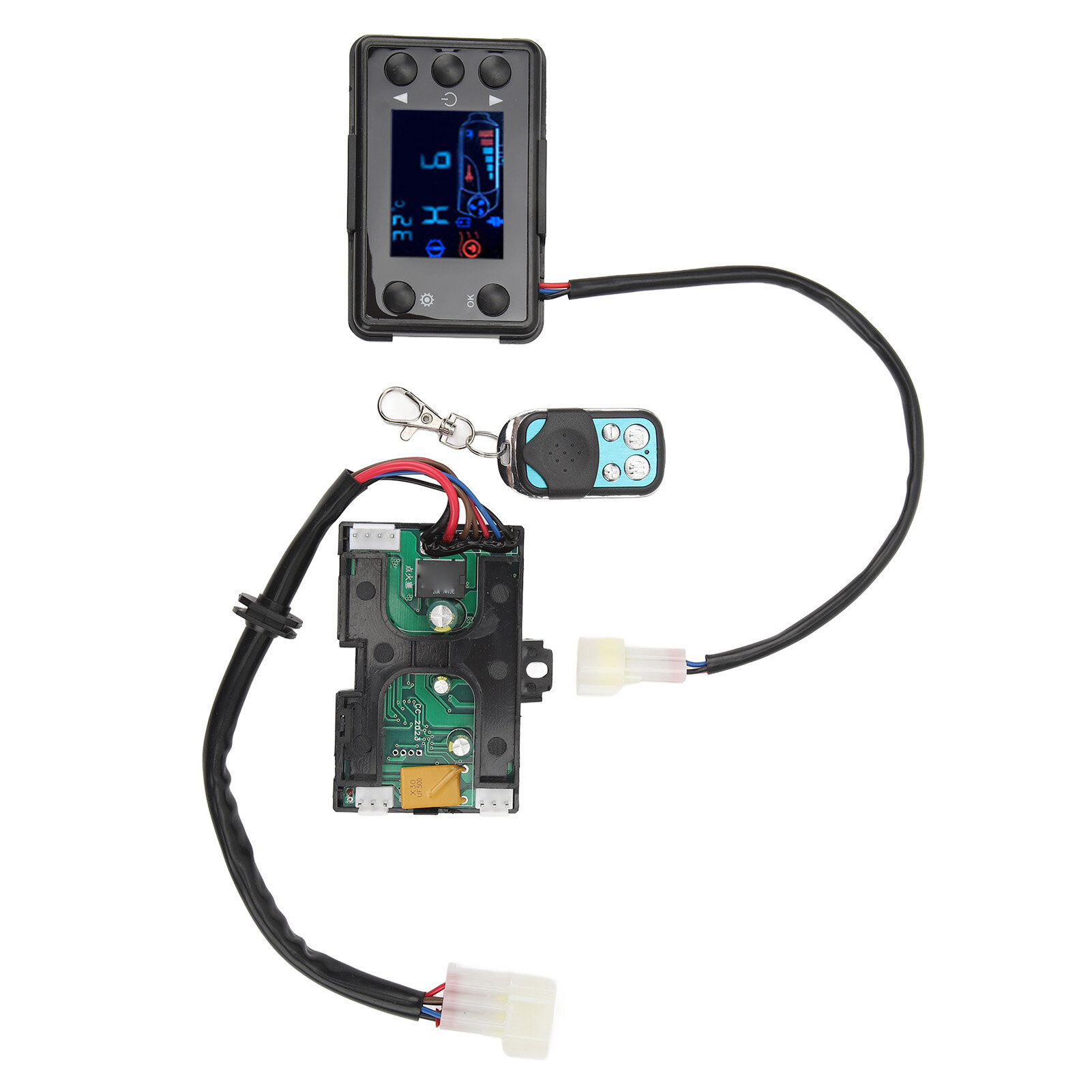 12 В 5 кВт парковочный обогреватель ЖК-монитор пульт дистанционного управления материнская плата для автомобиля автобус рельсовые воздушные дизельные обогреватели