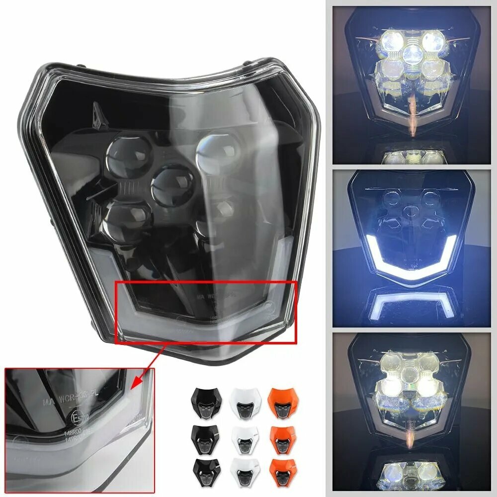 Фара ктм эндуро Модификация мотоцикла внедорожника для ктм