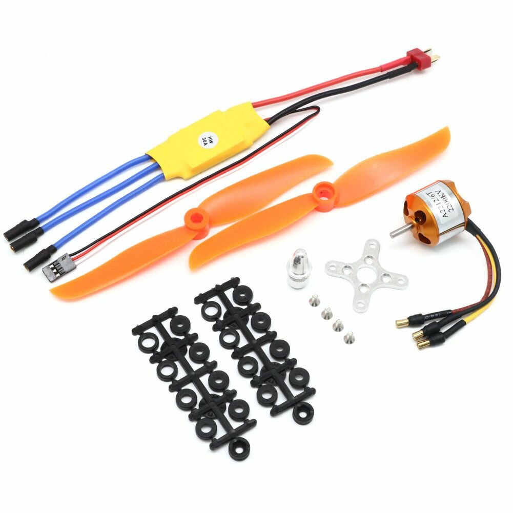 A2212 2212 2200KV бесщеточный Двигатель+30А электронный стабилизатор+6035 пропеллеров для квадрокоптера для FPV для RC моделей