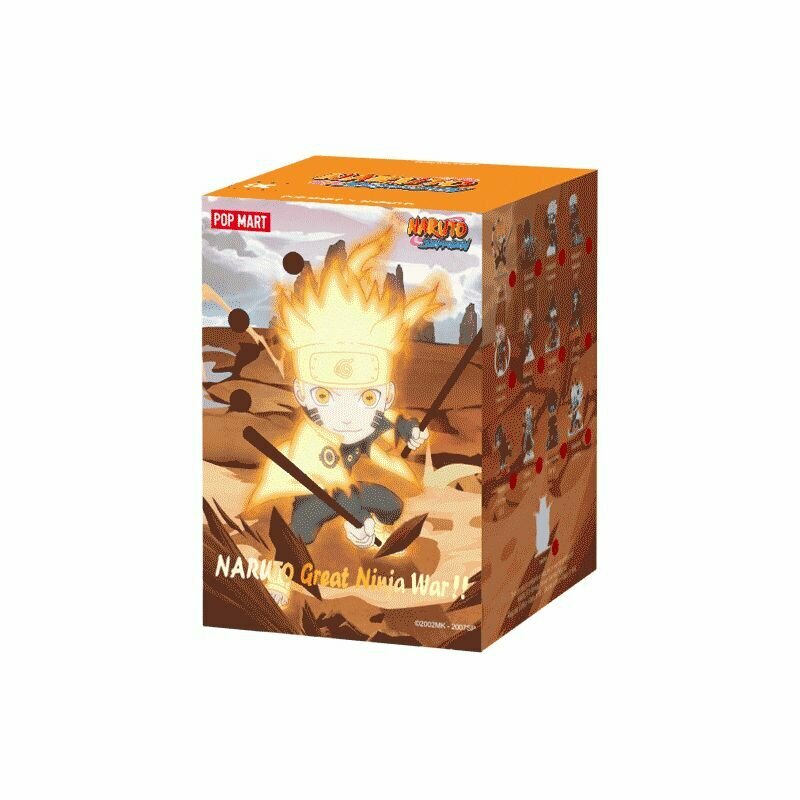 POP MART - Коллекция Naruto Ninkai Taisen Series Figures, Подарки, украшения комнат, 1 шт