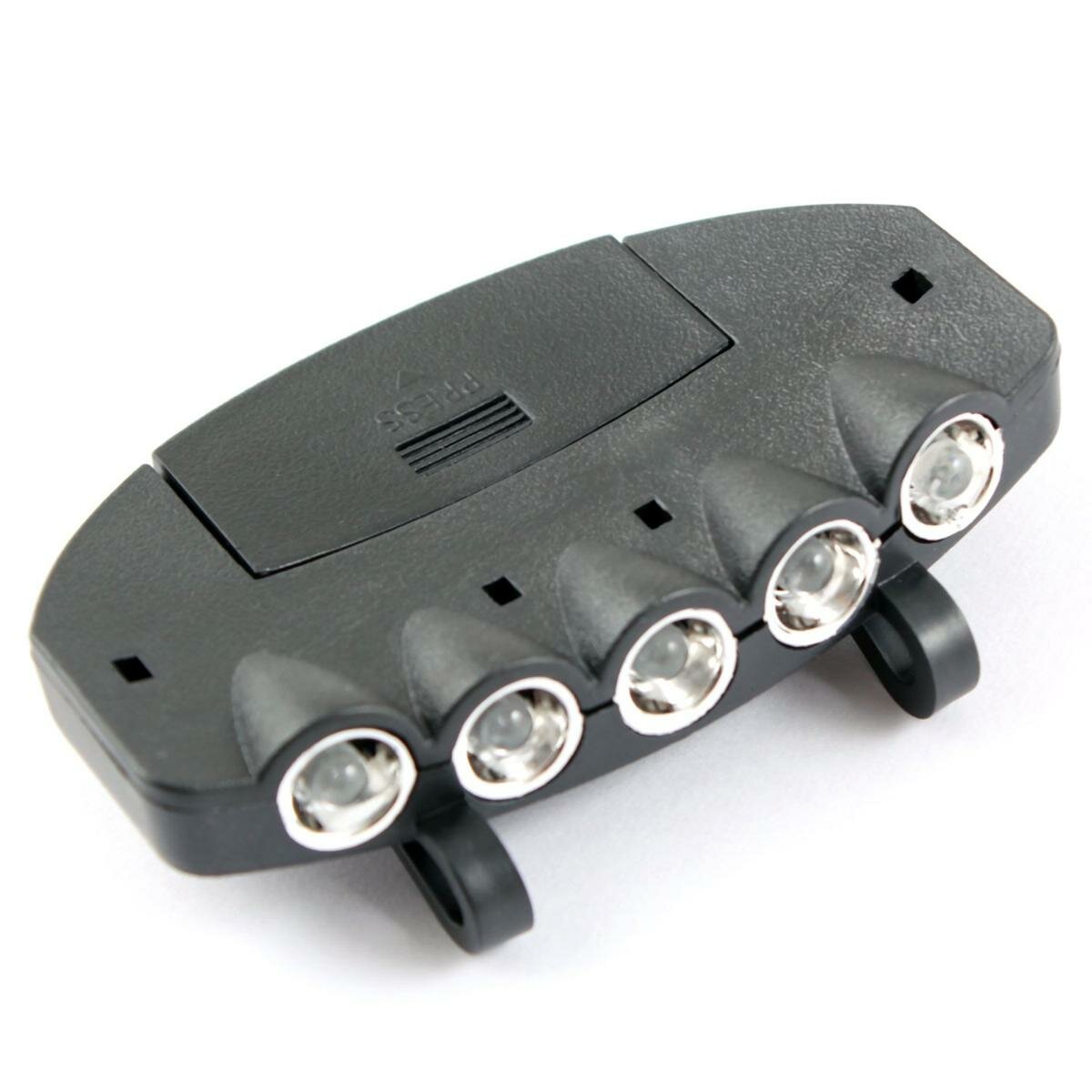 EITGZWAS 5 светодиодный фонарь под козырек кепки налобный фонарь для охоты рыбалки походов