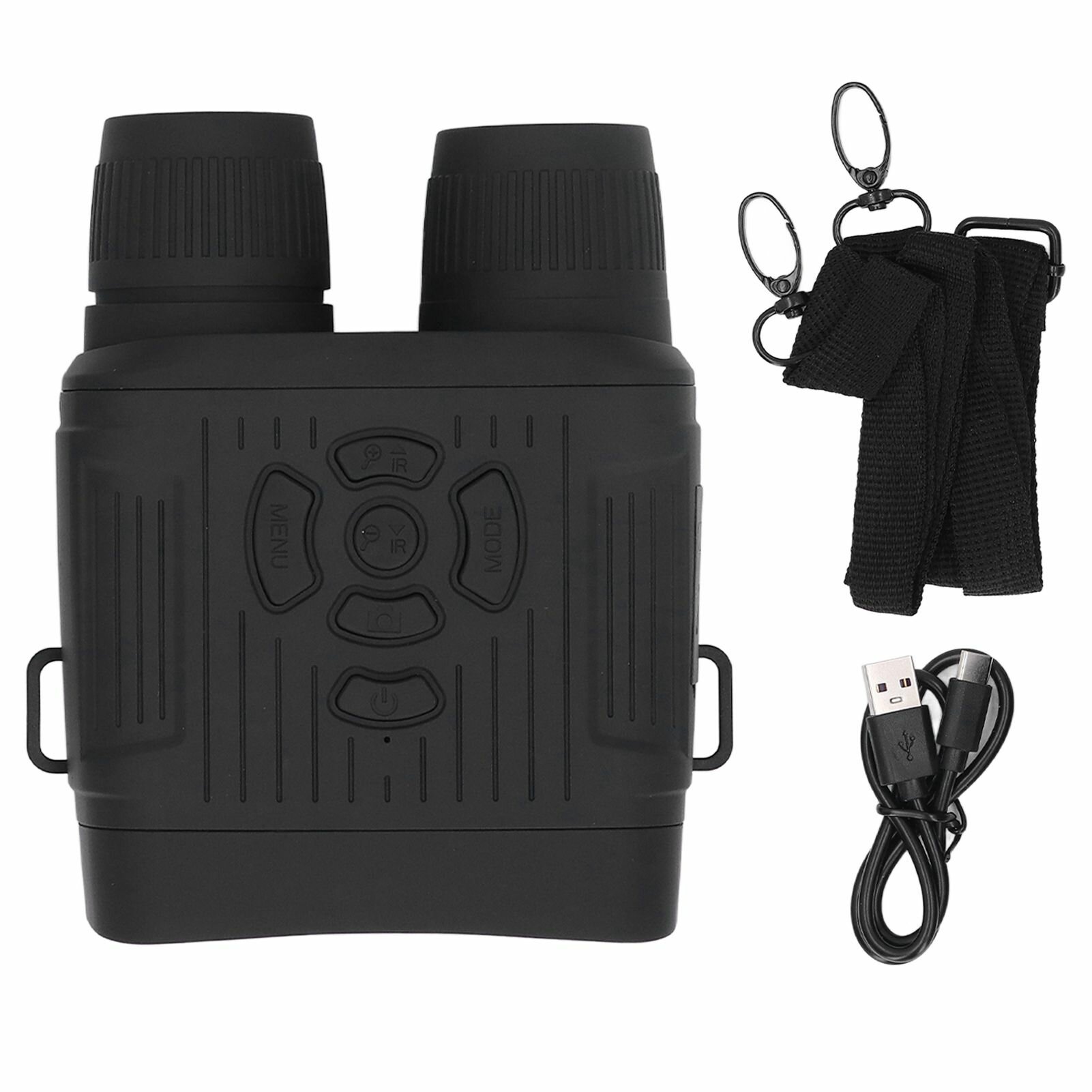 Бинокль ночного видения 2.7K 36MP HD 10X цифровой зум 3-дюймовый TFT экран инфракрасные очки ночного видения черные