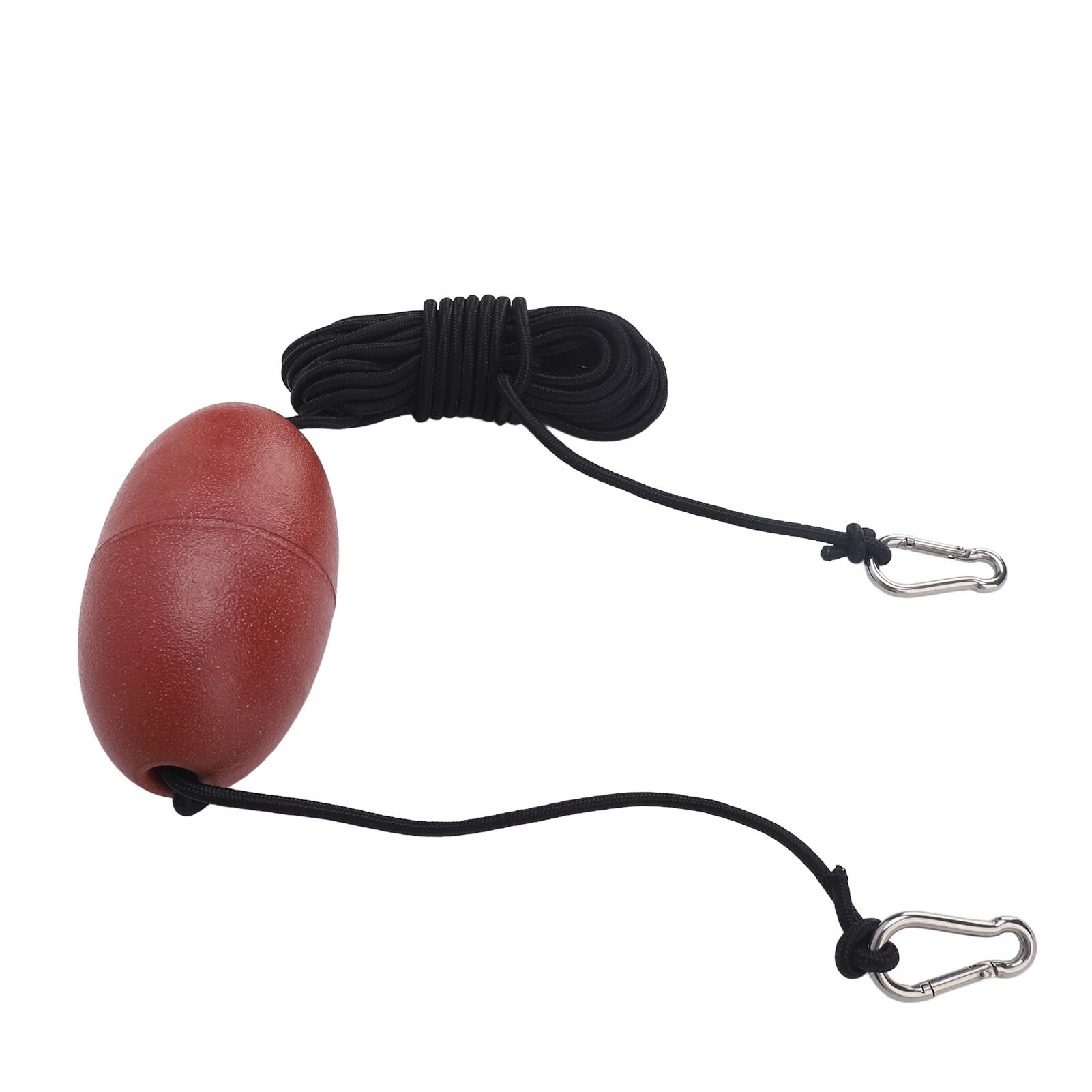 Морской буксировочный трос из нейлона EVA для лодки, поплавок, шаровой поводок с крючком из нержавеющей стали для рыболовной системы дрейфовых якорей, красный