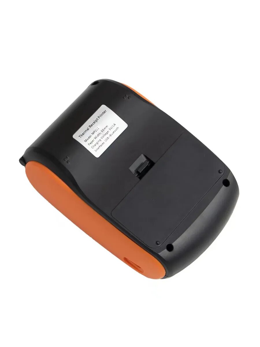 Принтер чеков Портативный 58 мм мобильный термопринтер
