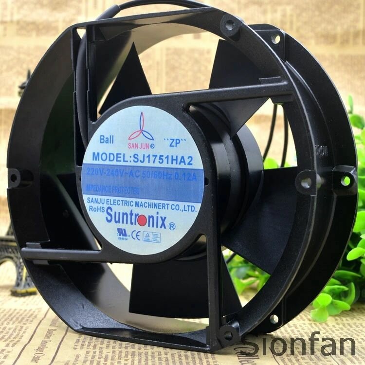 Для трех гигантских SJ/1725HA2 220 В 17 см 17251 0,12 А высокотемпературный охлаждающий вентилятор
