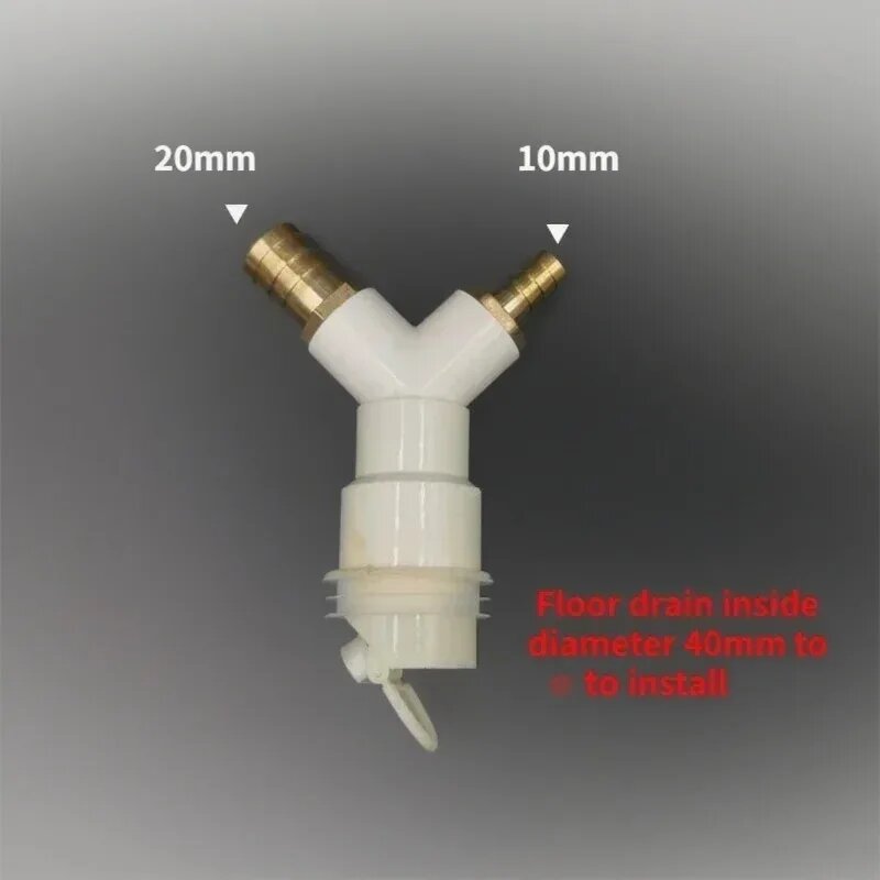 Для стиральной машины-сушилки, дренажный трехходовой адаптер, дренажный четырехходовой, фитинги для труб с аксессуарами обратного клапана против запаха, Белый