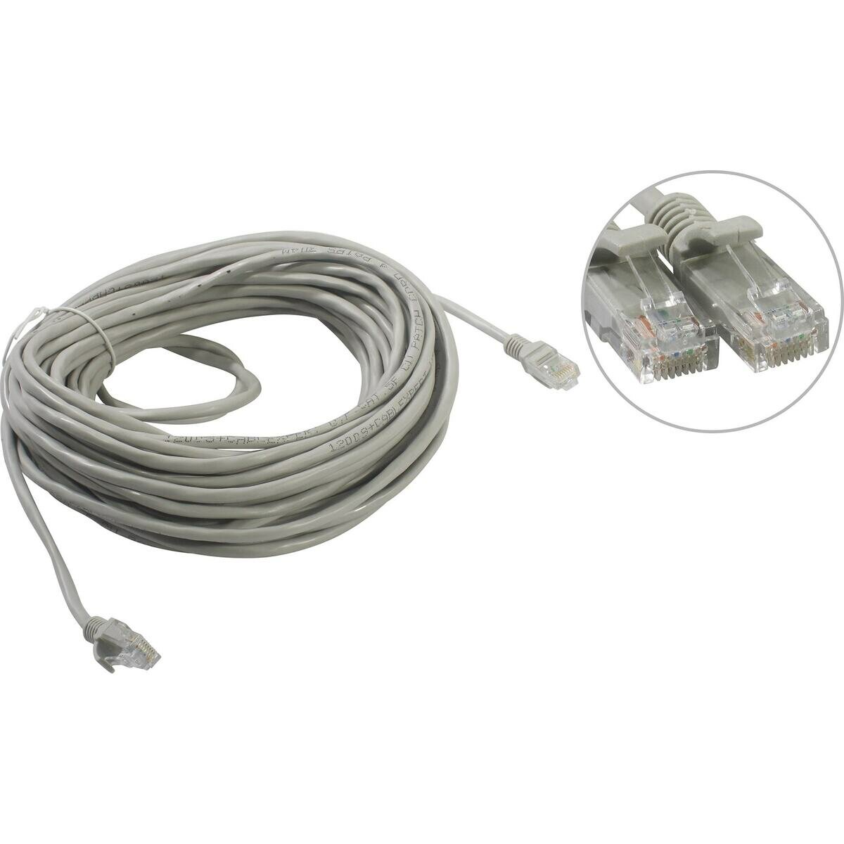 Cablexpert Patch Cord UTP кат.5e, 15м, серый