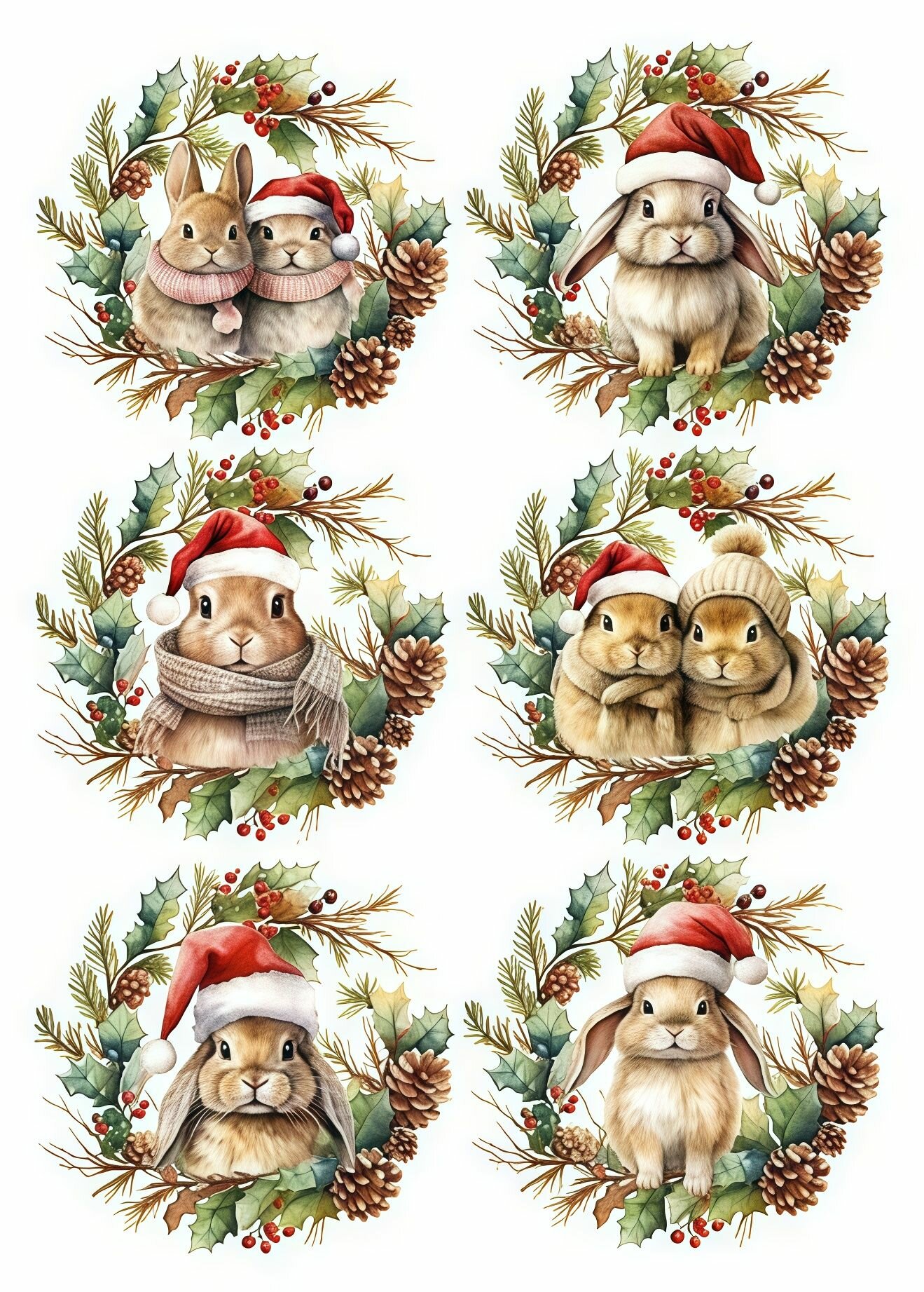 Декупажная карта А4