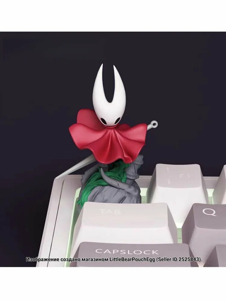 Кейкап для механической клавиатуры: Шершень из Hollow Knight / Silksong, арт-кейкап для ESC, 1 шт.