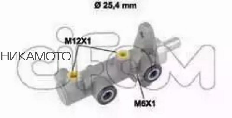 CIFAM 202-818 Цилиндр тормозной главный\ Hyundai Tucson, KIA Sportage 2.0-2.7i/2.0CRDi 04>
