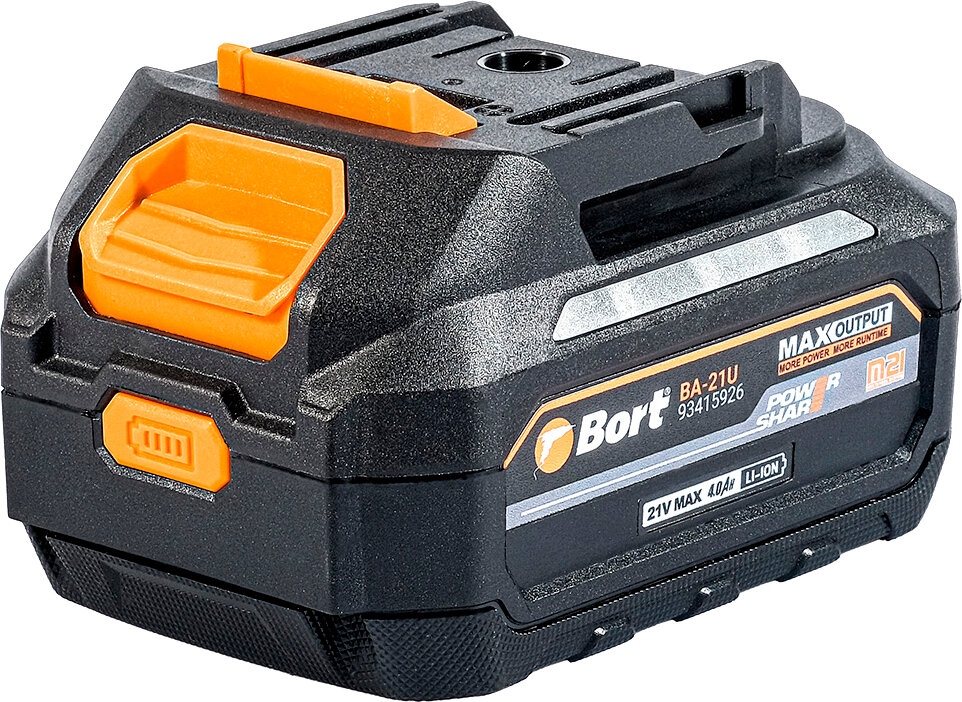 Аккумуляторная батарея Bort BA-21U черно-оранжевый