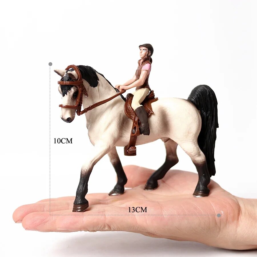 Фигурка коня с всадником, Horse Playset 22
