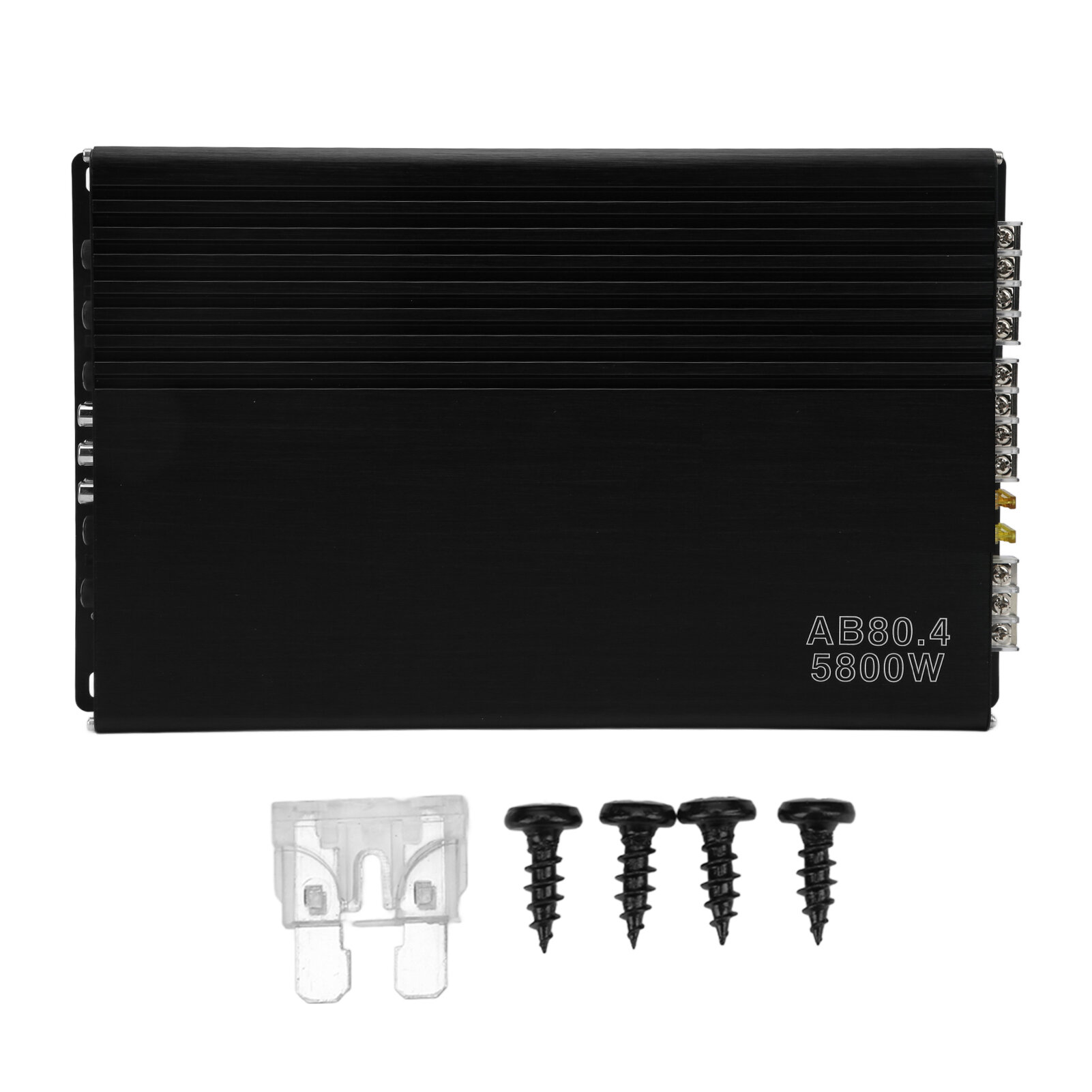 Автомобильный усилитель 5800W, 12V, металлический, универсальный