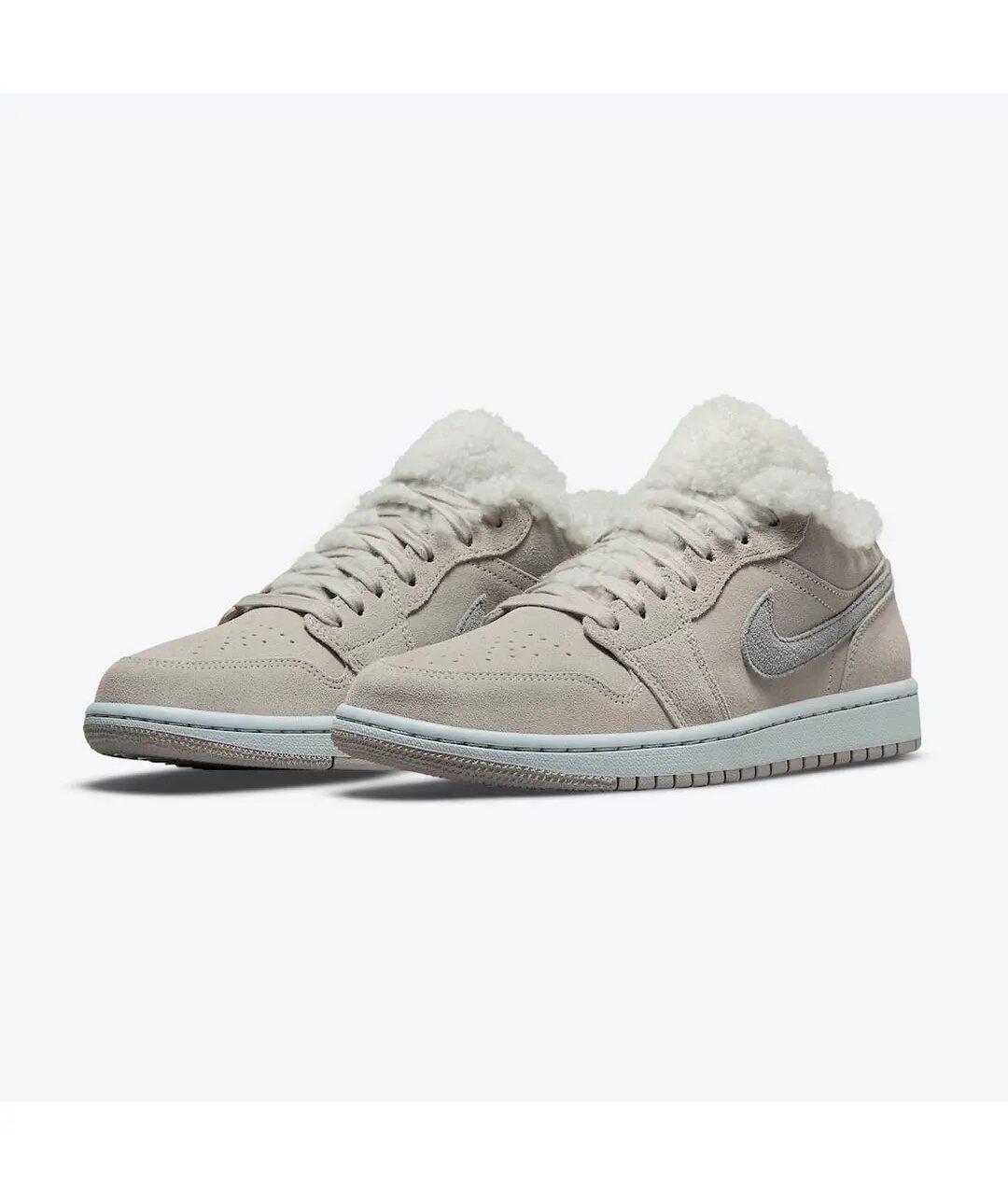 Кроссовки Air Jordan 1 Low "Sherpa Fleece"