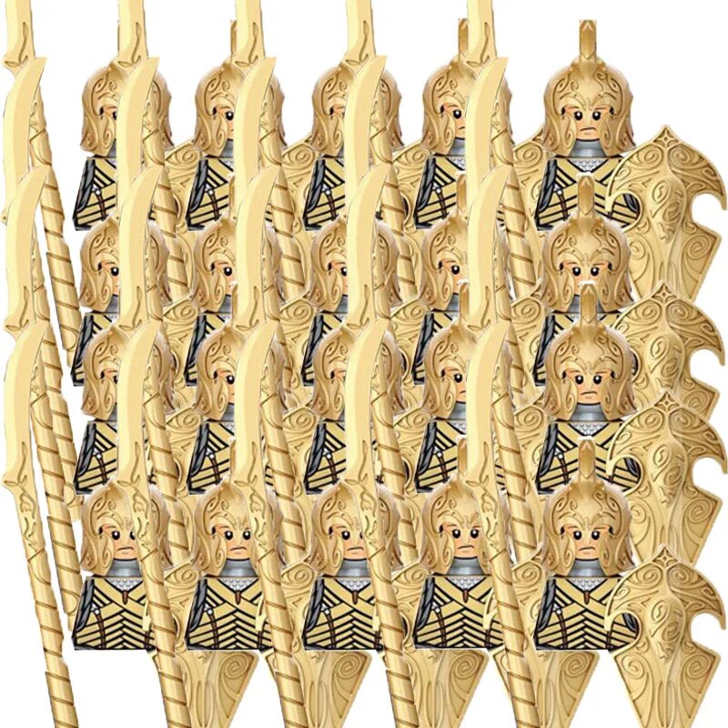 BRICKPANDA Мини-кирпичи Средневековый мир XP247-20PCS