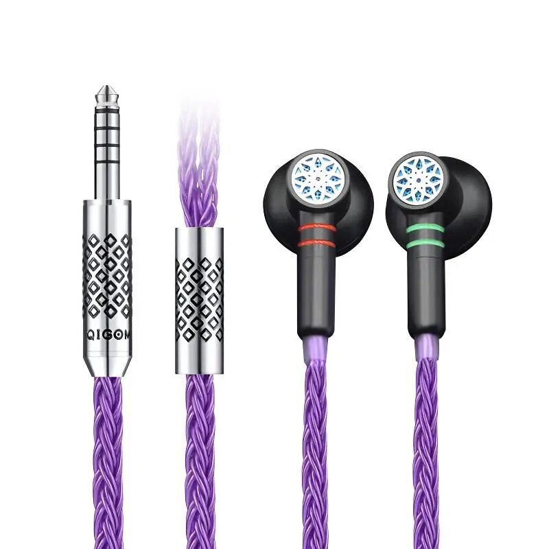 QIGOM Haotian Hammer III проводные наушники Black 4.4MM