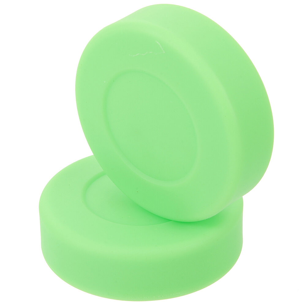 Уличные хоккейные шайбы круглой формы, выполненные из прочного ПВХ, набором 2 шт