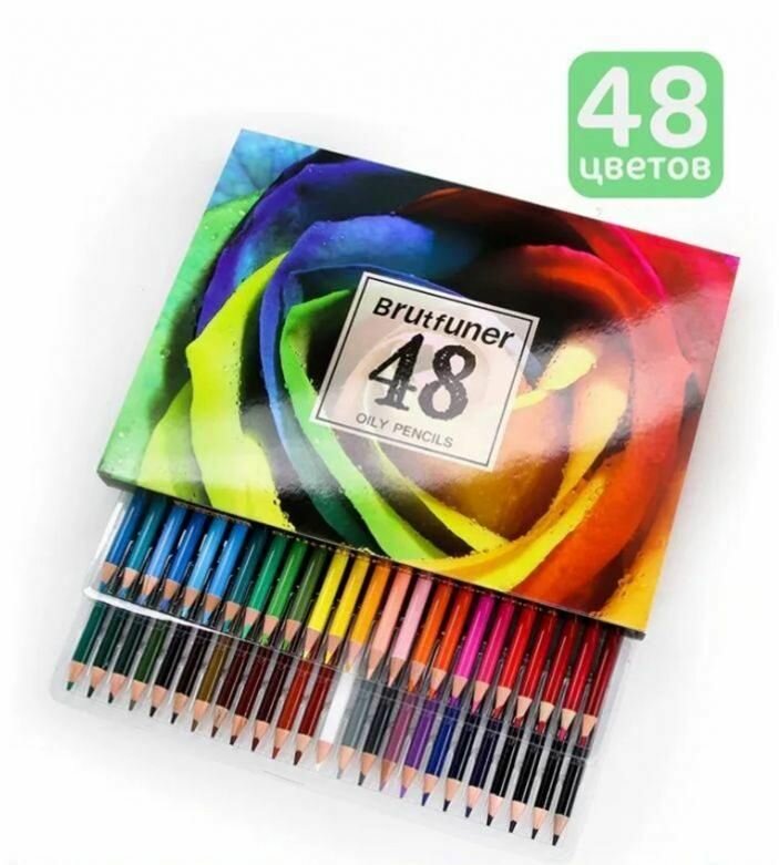 Brutfuner Набор карандашей, вид карандаша: Масляный, 48 шт.