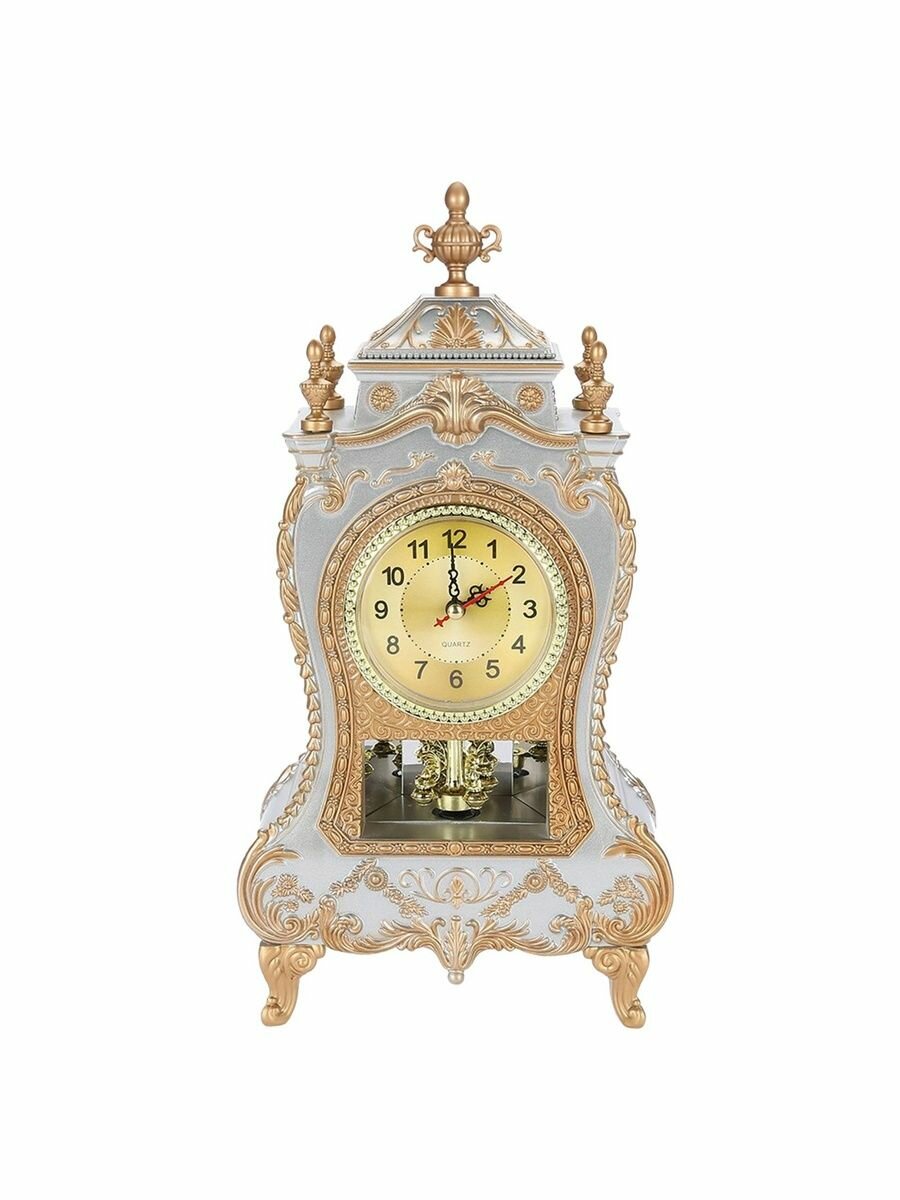 Винтажный пластиковый настольный будильник с музыкальным сигналом, декоративные часы для дома, офиса, отеля