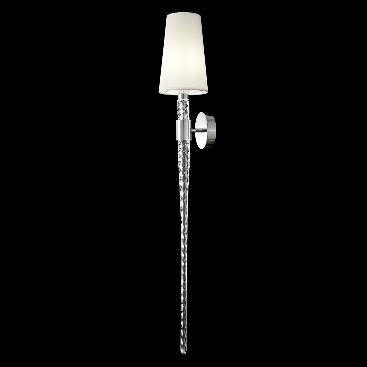 Бра Crystal Lux LUMINOUS AP1 CHROME — фото 1