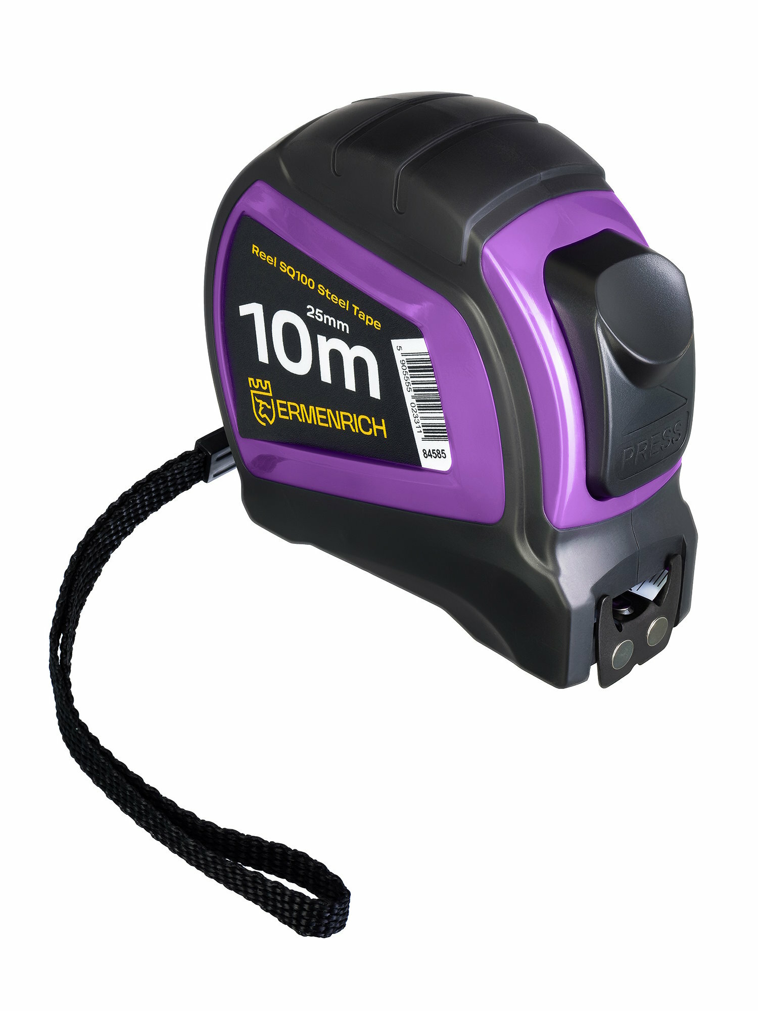 Рулетка Ermenrich Reel SQ100 с длиной мерной ленты в 10 метров технология Schmieroll