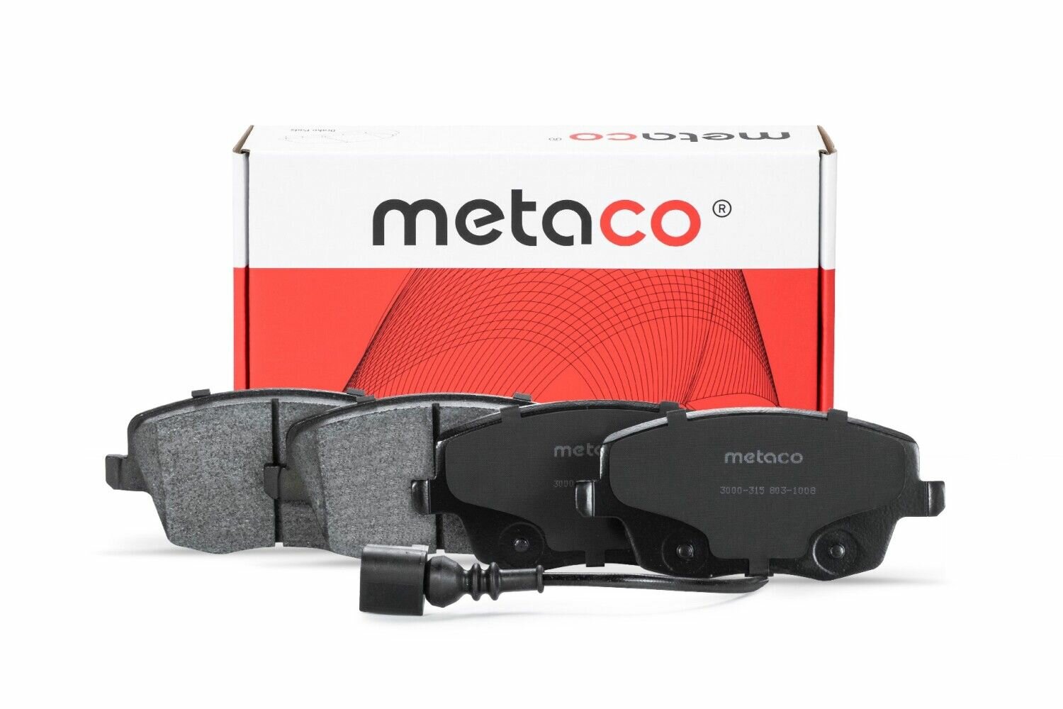 METACO Колодки тормозные передние SEAT IBIZA III (1999-2002)/ SKODA FABIA (1999-2006)
