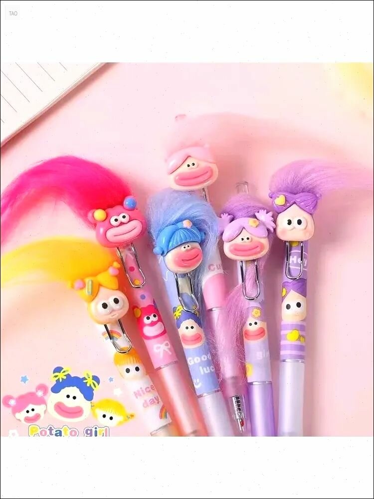 Набор ручек Гелевая, цвет: Черный, 2 шт.