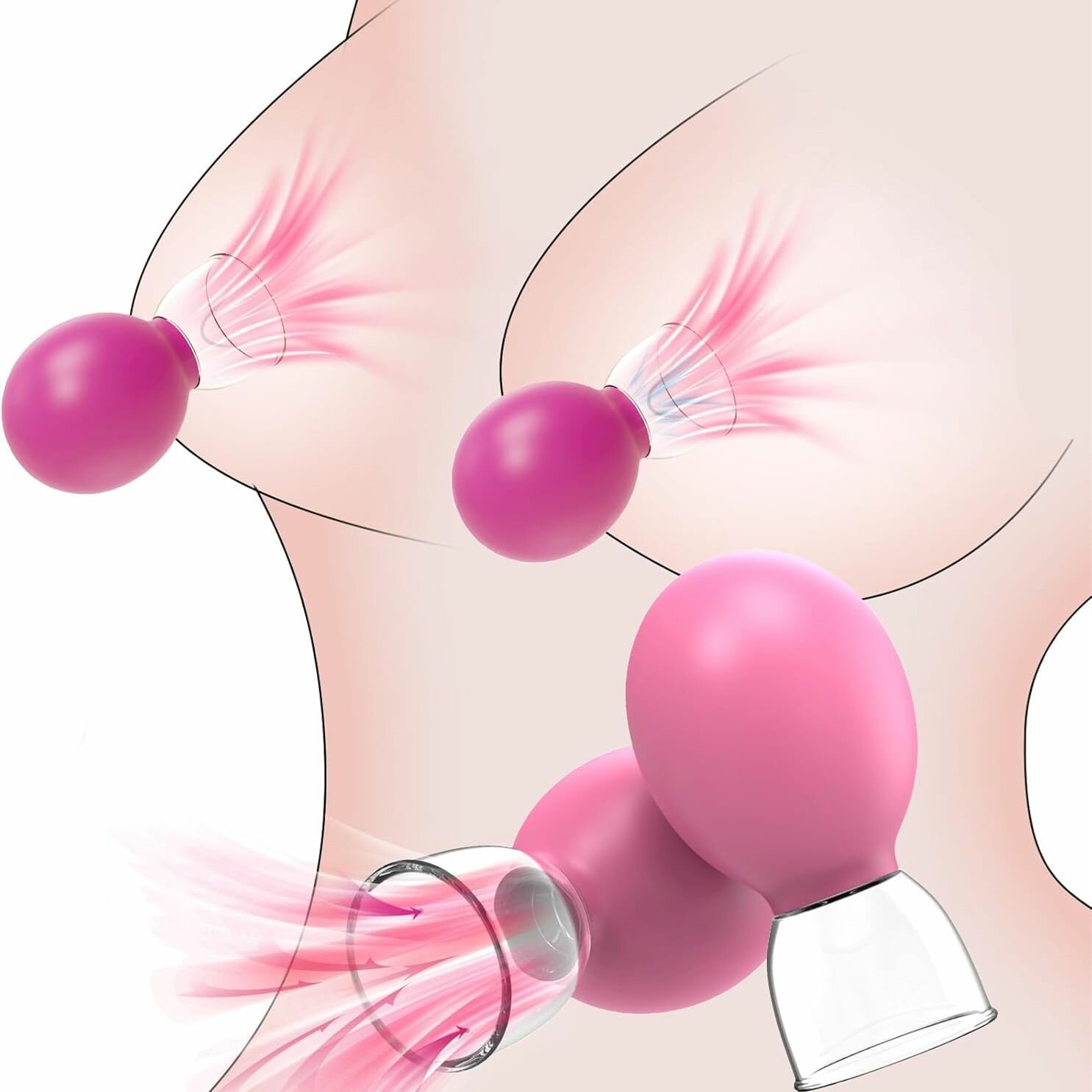 Игрушки для сосков, женские секс-игрушки, набор присосок, мини-пара стимуляции сосков для женщин