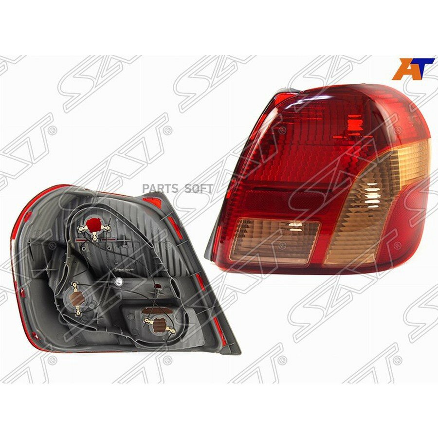 Фонарь задний Toyota Echo 99-02 / Platz 99-02 (Справа) от официального дистрибьютора, SAT, артикул ST21219C9R