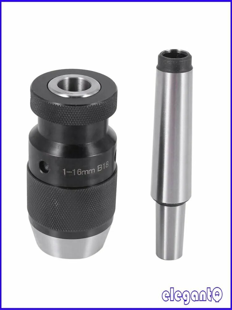 Сверлильный Патрон Без Ключа 1-16 Мм B18 + MT3 M12 DIN228A С Конусом Морзе