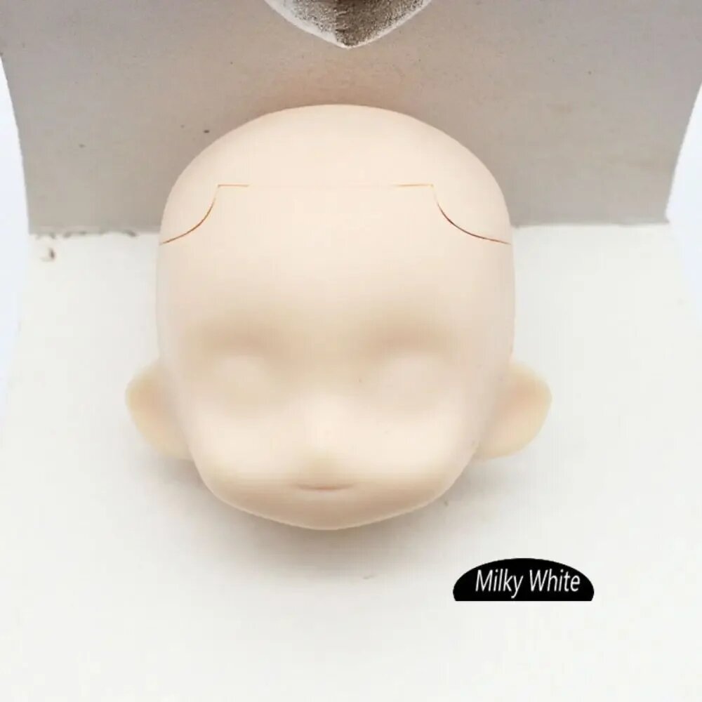 Голова куклы OB11 Milky White из смолы
