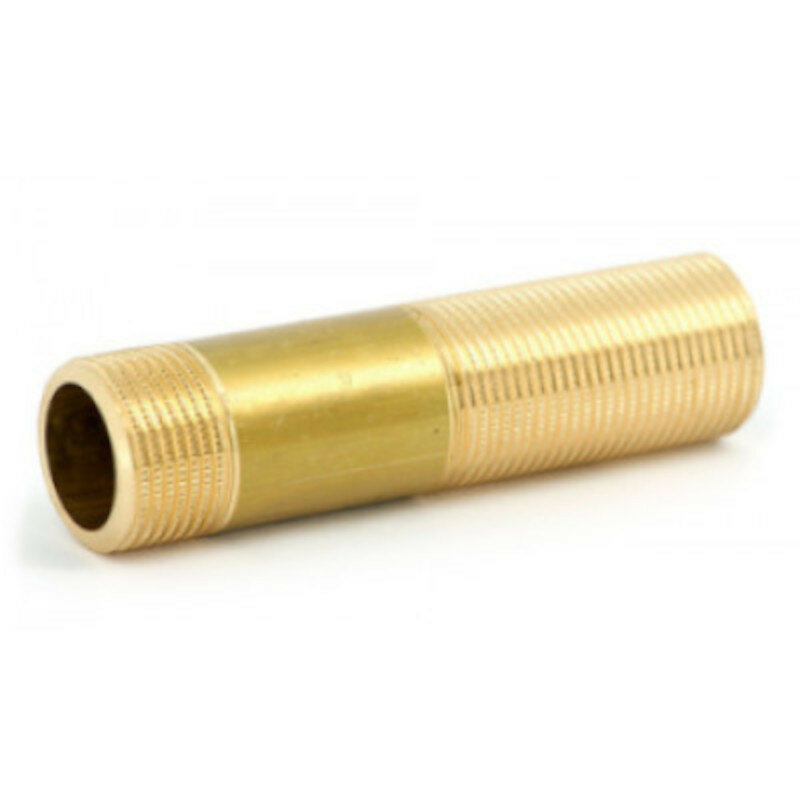 Сгон резьбовой (НР) 3/4" х 150 мм, латунь UNI-FITT OPTIMAL (659G3151)