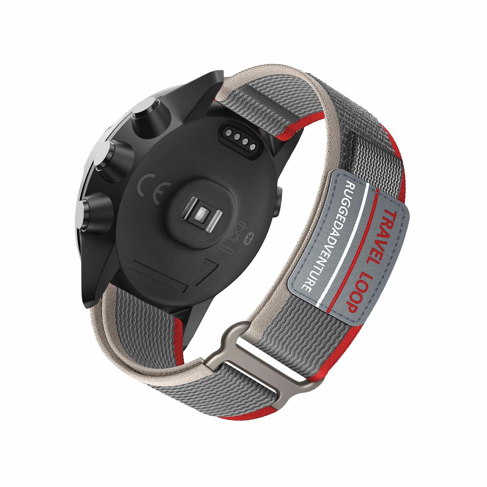 Suunto 7/Spartan Sport/9 Titanium/9 Baro/9 Pемешок Сменный тканевый ремешок из легкого дышащего материала с удобной и надежной застежкой на липучке, регулируемым размером