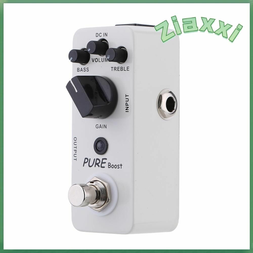 Эффектная педаль Mooer Pure Boost, 20db+ прирост, для музыкантов