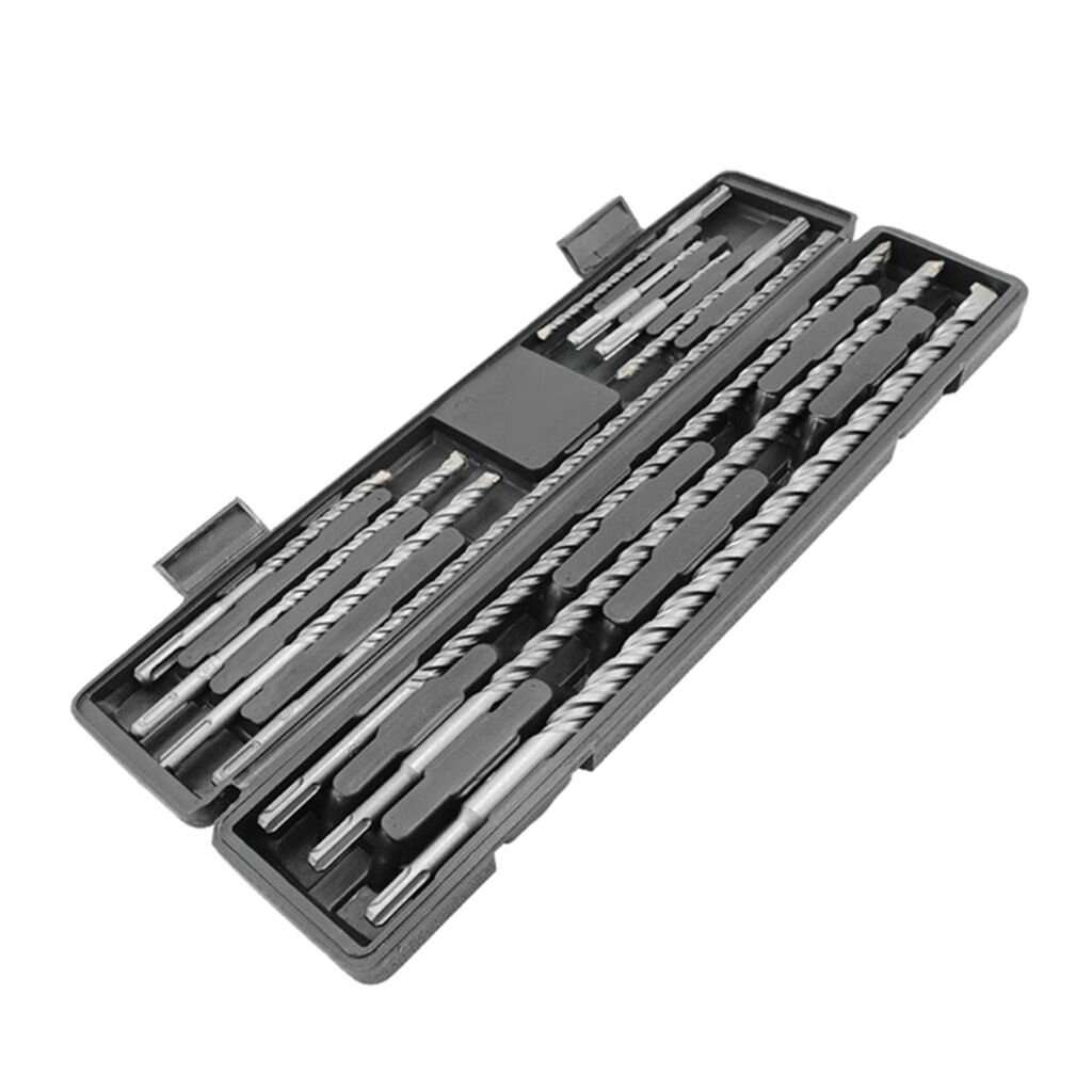 Набор бит для перфоратора 11 шт. с кейсом