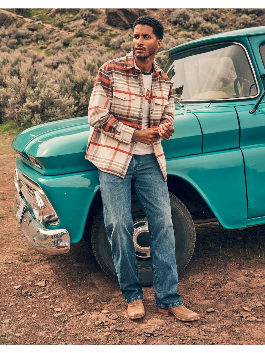 Джинсы Men Loose Straight Jeans 