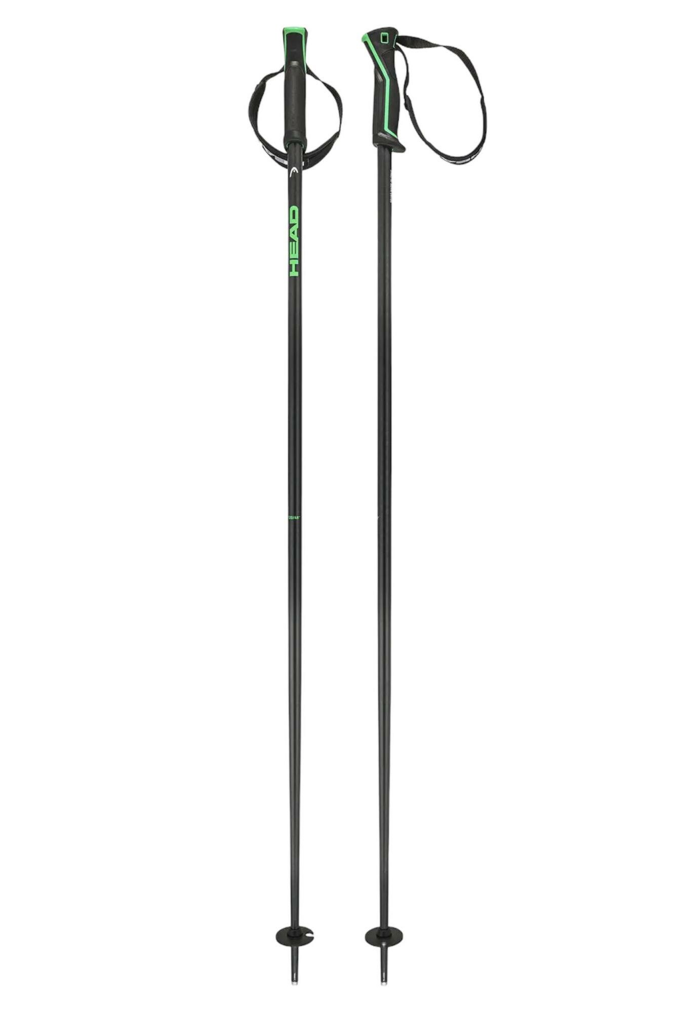 Горнолыжные палки HEAD Frontside 18mm Carbon Black/Green (см:120)